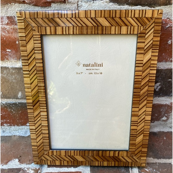 Natalini | Accents | Natalini Marquetry Wood Frame For 5 X 7 Photo Made ...